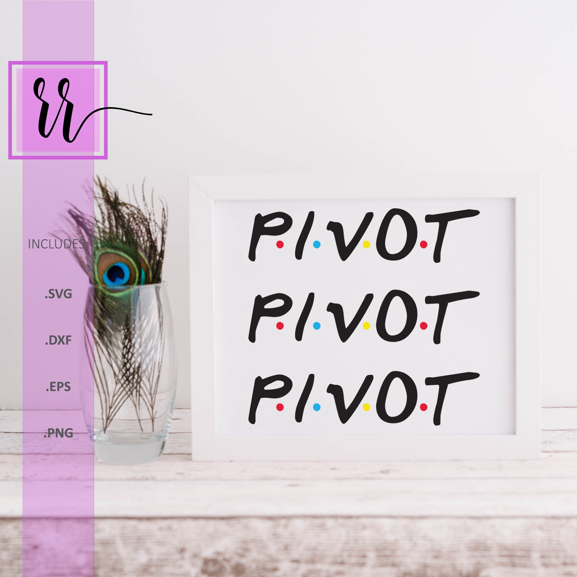 Pivot SVG F.R.I.E.N.D.S Ross PNG Friends TV Show - Etsy Australia