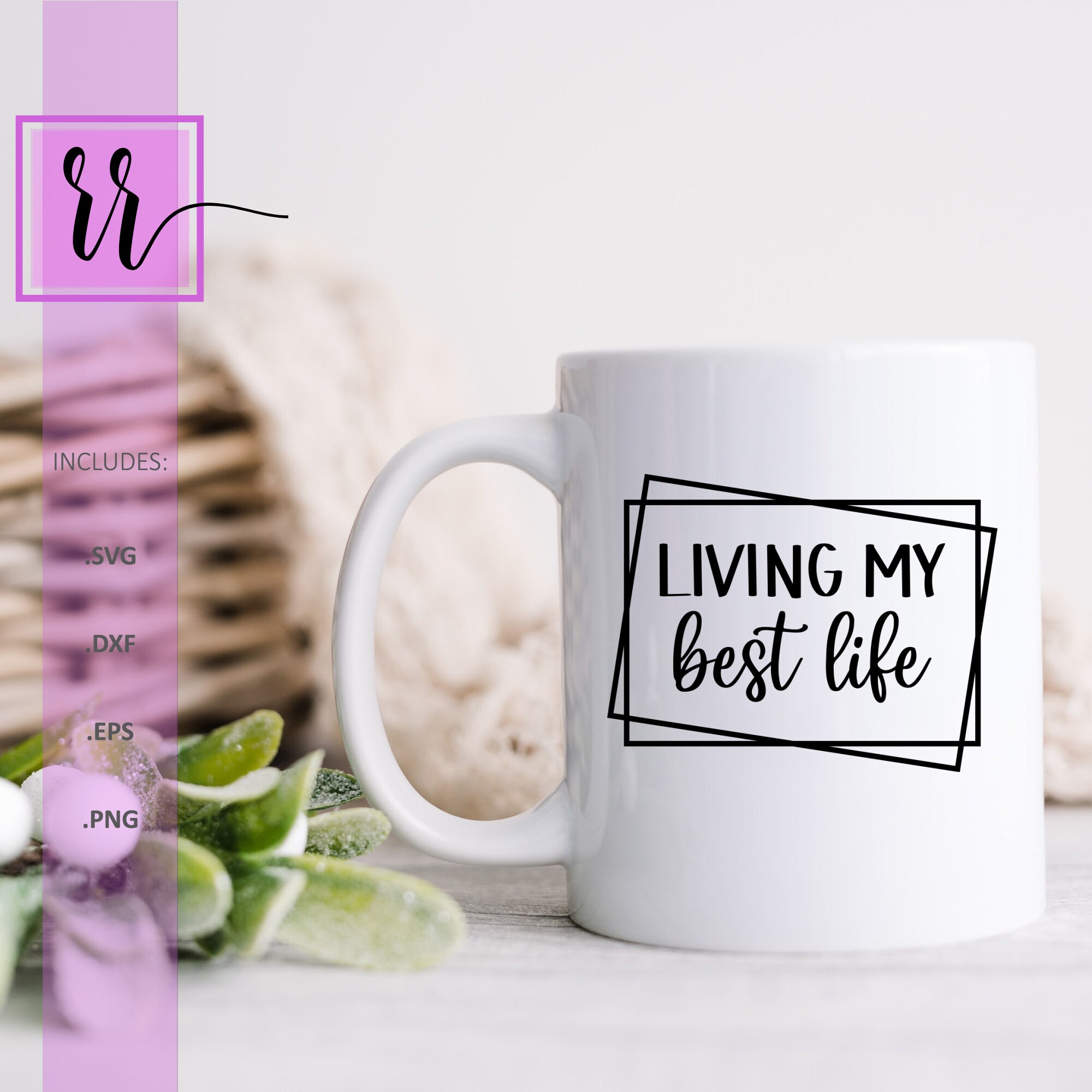 Viviendo mi mejor vida SVG / Best Life SVG / Uso personal y comercial ...
