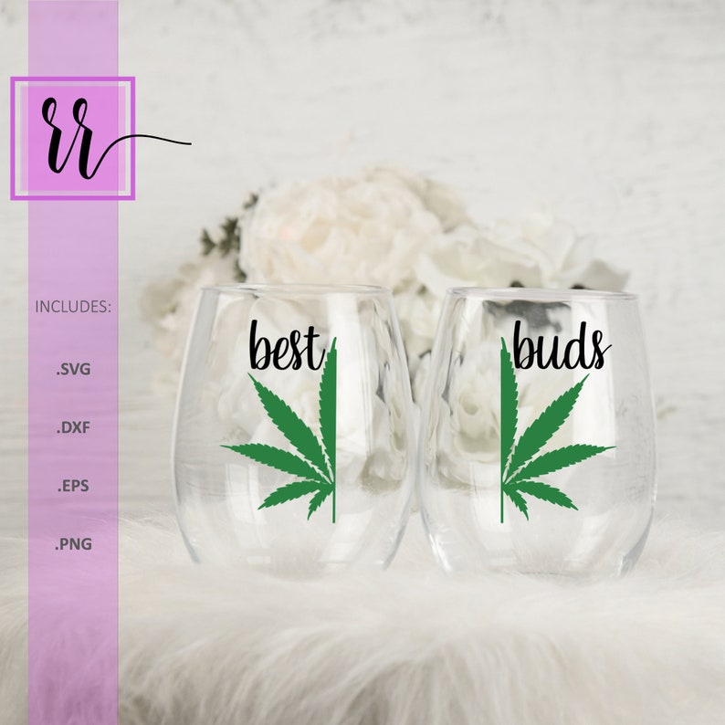 Best Buds SVG Stoner Friends Designs Stoner Couples Gift Weed Marijuana ...
