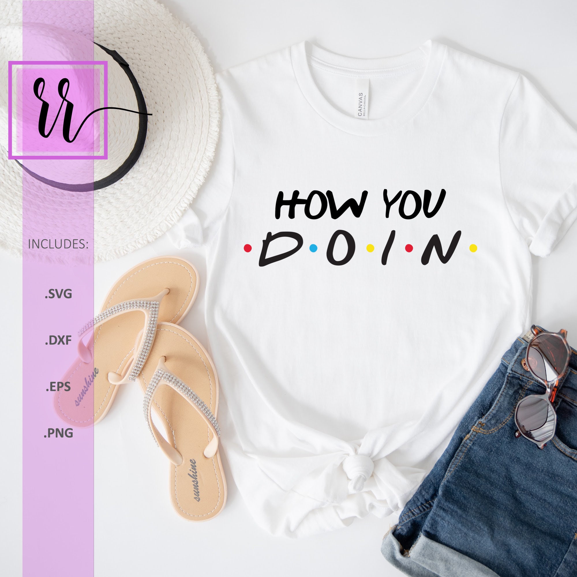 How You Doin Friends TV Show SVG | Joey PNG Cut File (instant Download ...