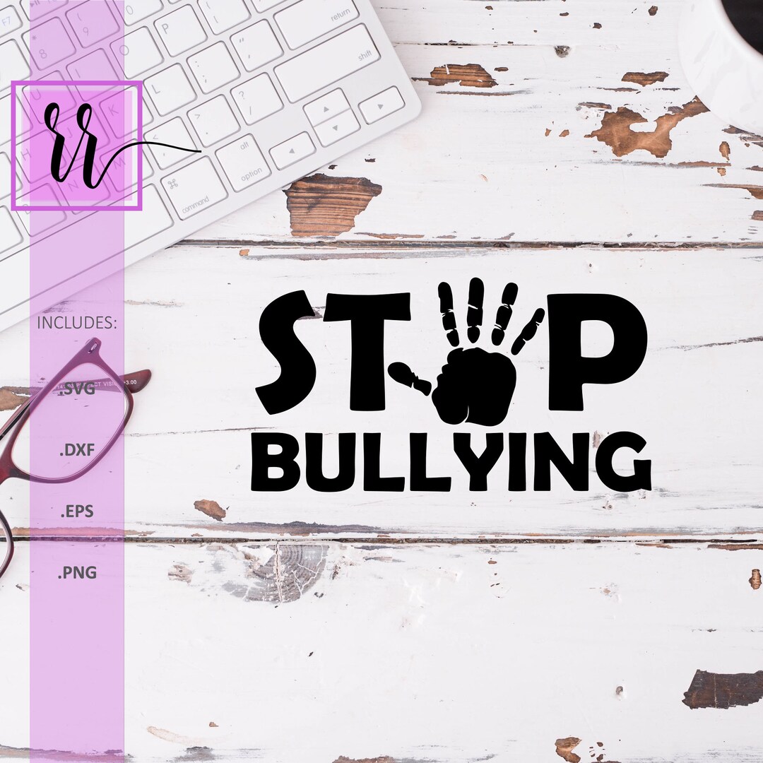 Stop Bullying SVG | Pink Shirt Day SVG | Mental Health | Choose ...