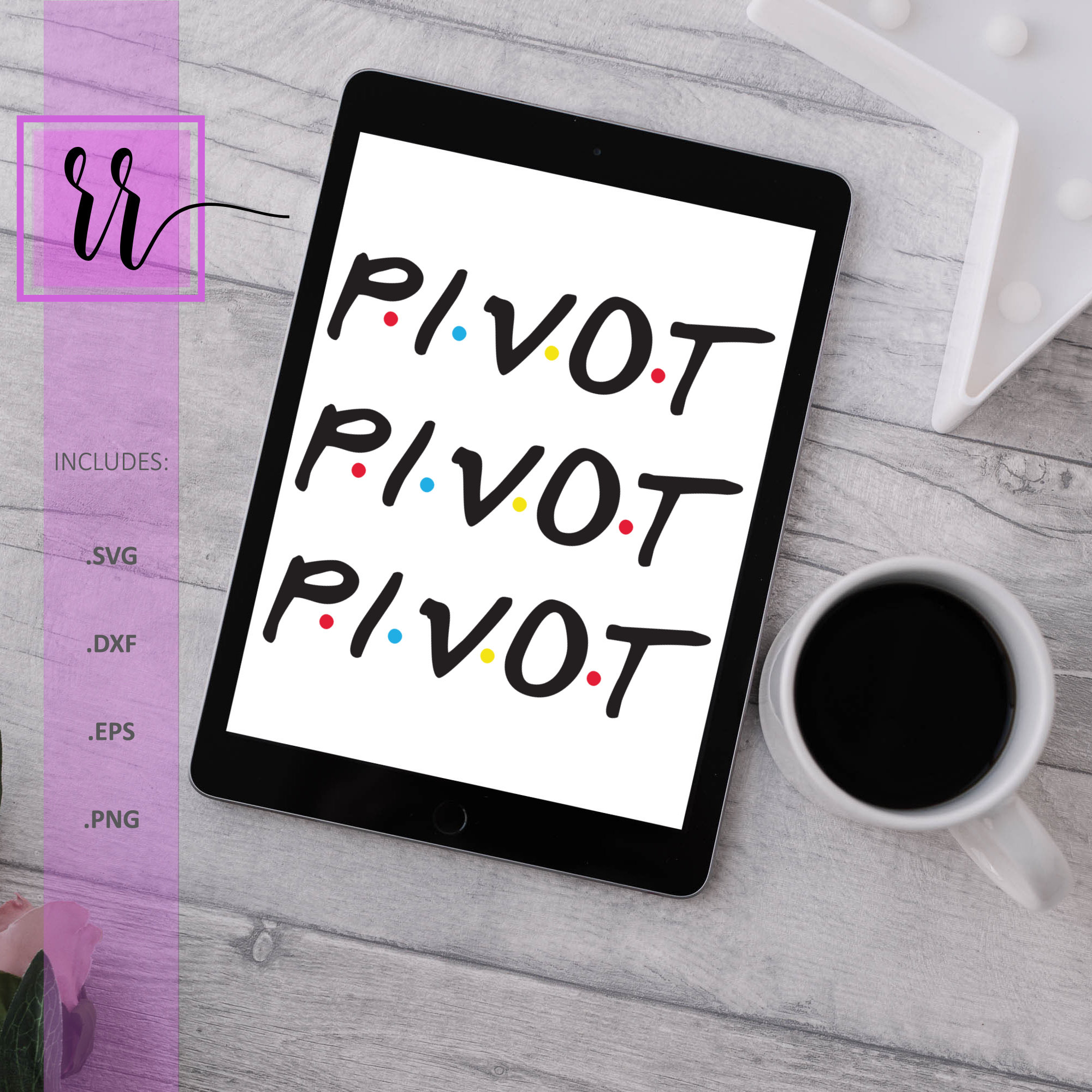 Pivot SVG F.R.I.E.N.D.S Ross PNG Friends TV Show - Etsy Australia