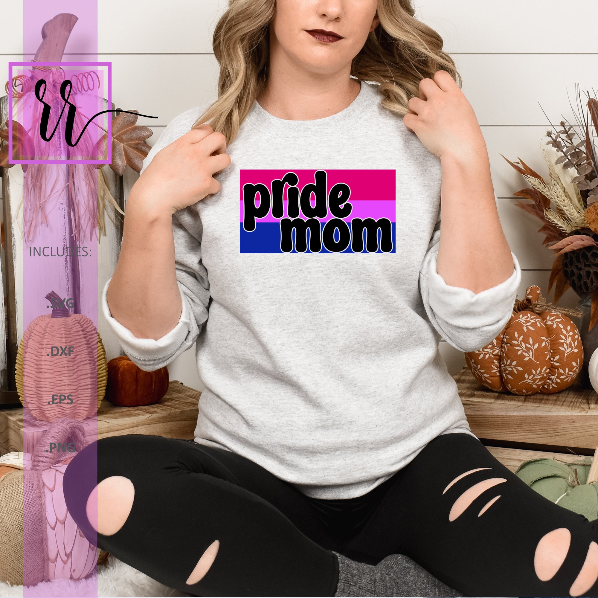 Pride Mom SVG Pride SVG LGBT Cut File Rainbow Gay Pride Shirt Svg Gay ...
