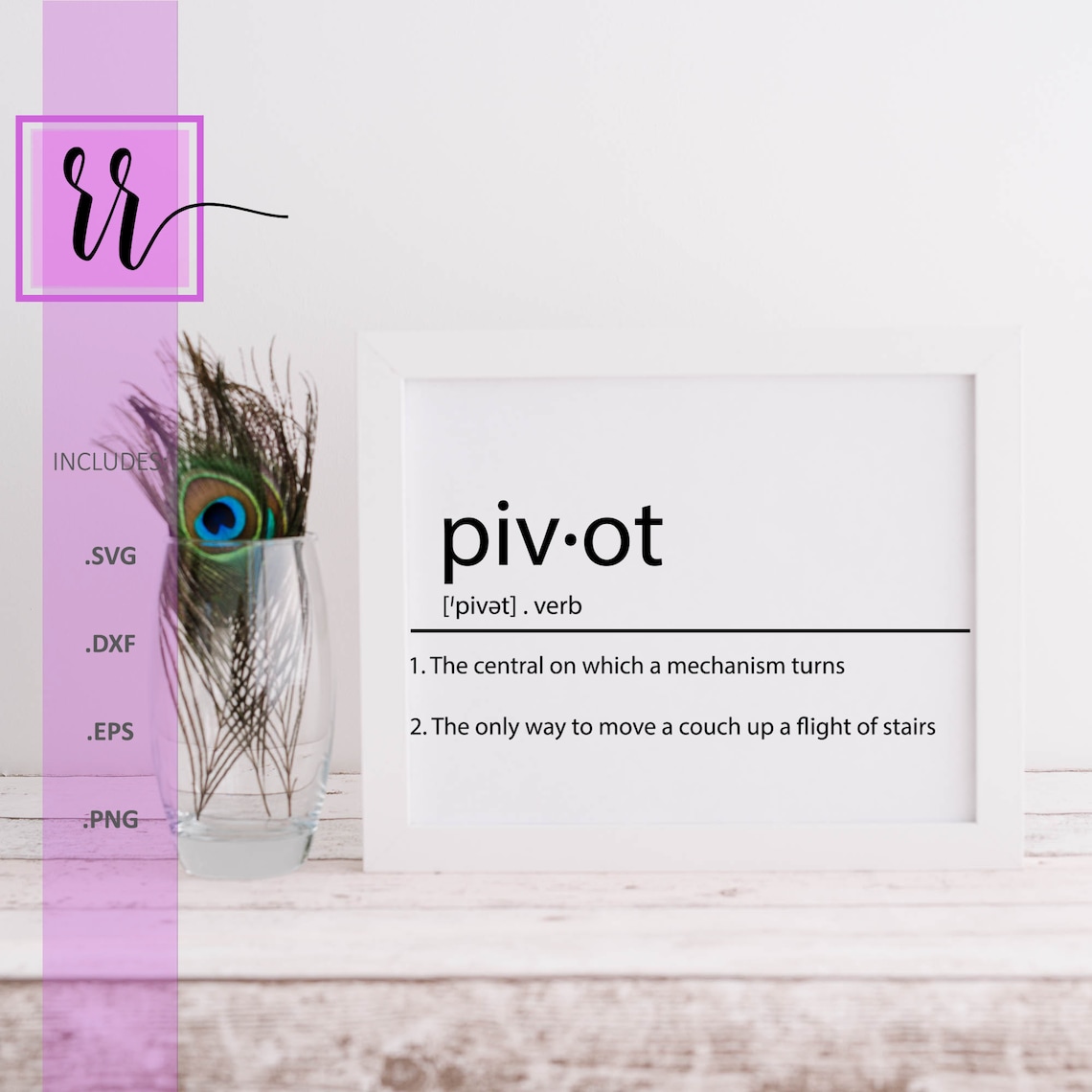 Pivot Definition SVG F.R.I.E.N.D.S Ross PNG Friends TV - Etsy