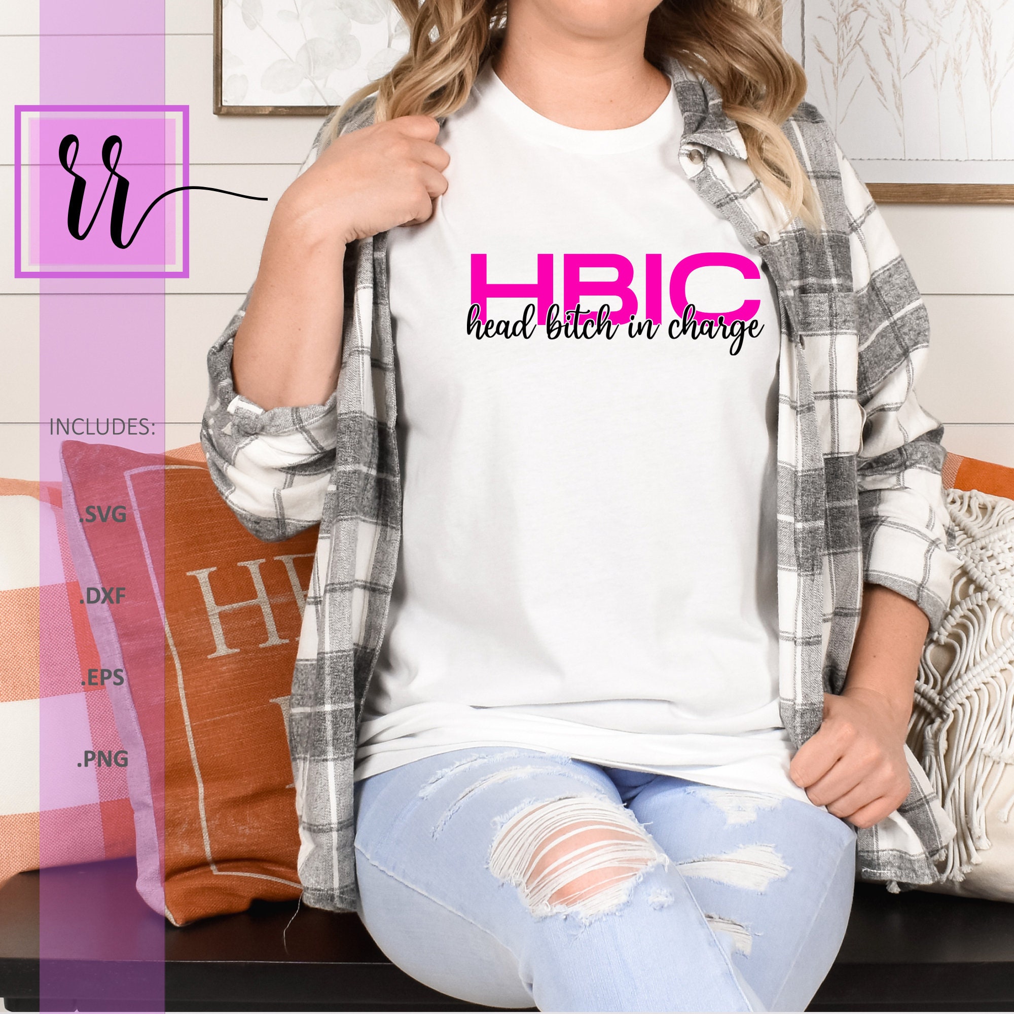 HBIC SVG Head Bitch in Charge SVG Boss Babe Girl Boss - Etsy