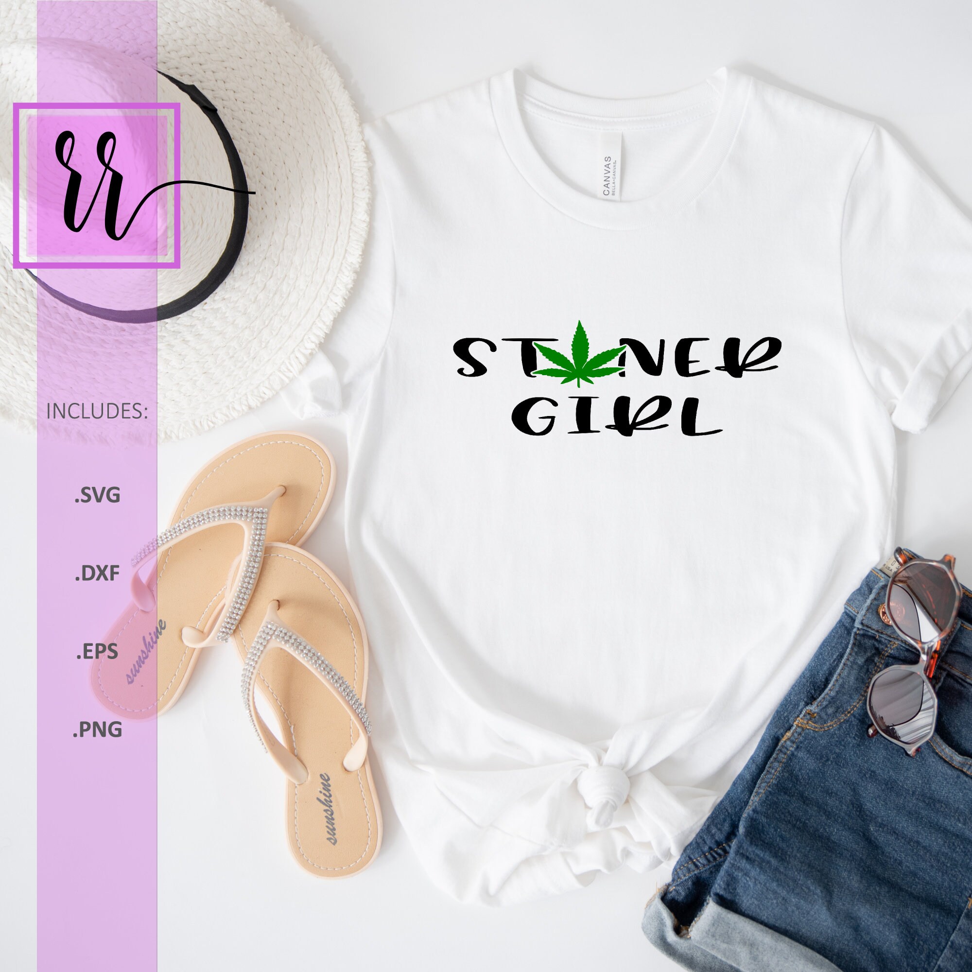 Stoner Girl SVG Stoner SVG Weed SVG Marijuana Pot - Etsy Australia