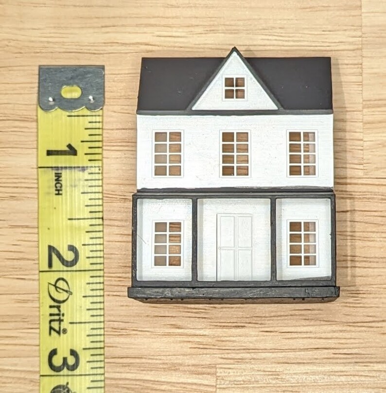 Miniature 1/12th Scale Dollhouse for Your Dollhouse - Etsy