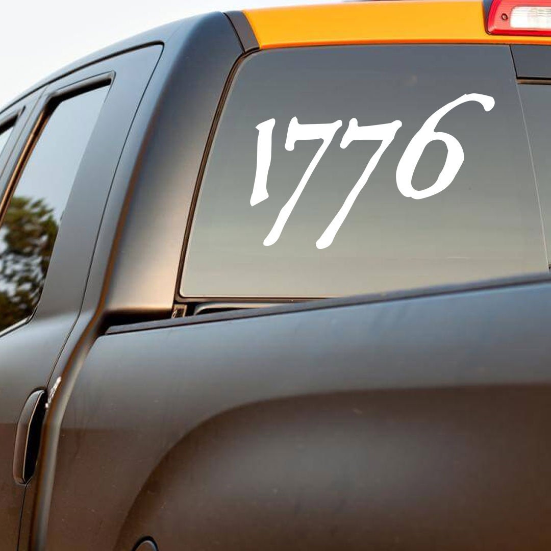 1776 Decal / Vinyl Sticker Outdoor Professional Quality - Etsy
