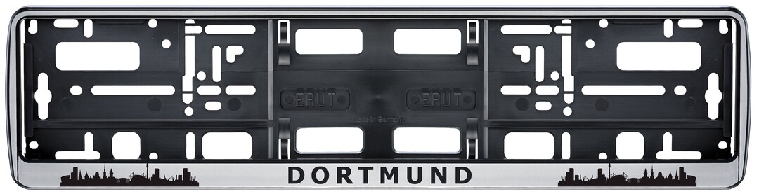 Dortmund Car License Plate Holder Skyline 2 Pieces - Etsy