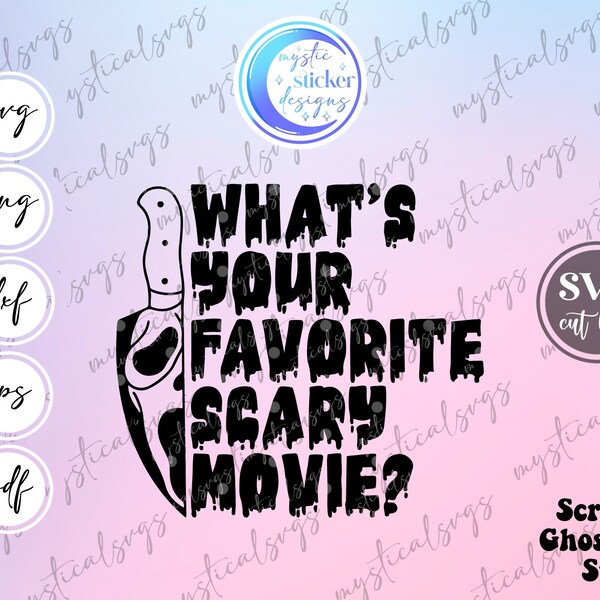 Ghostface Knife Svg - Etsy