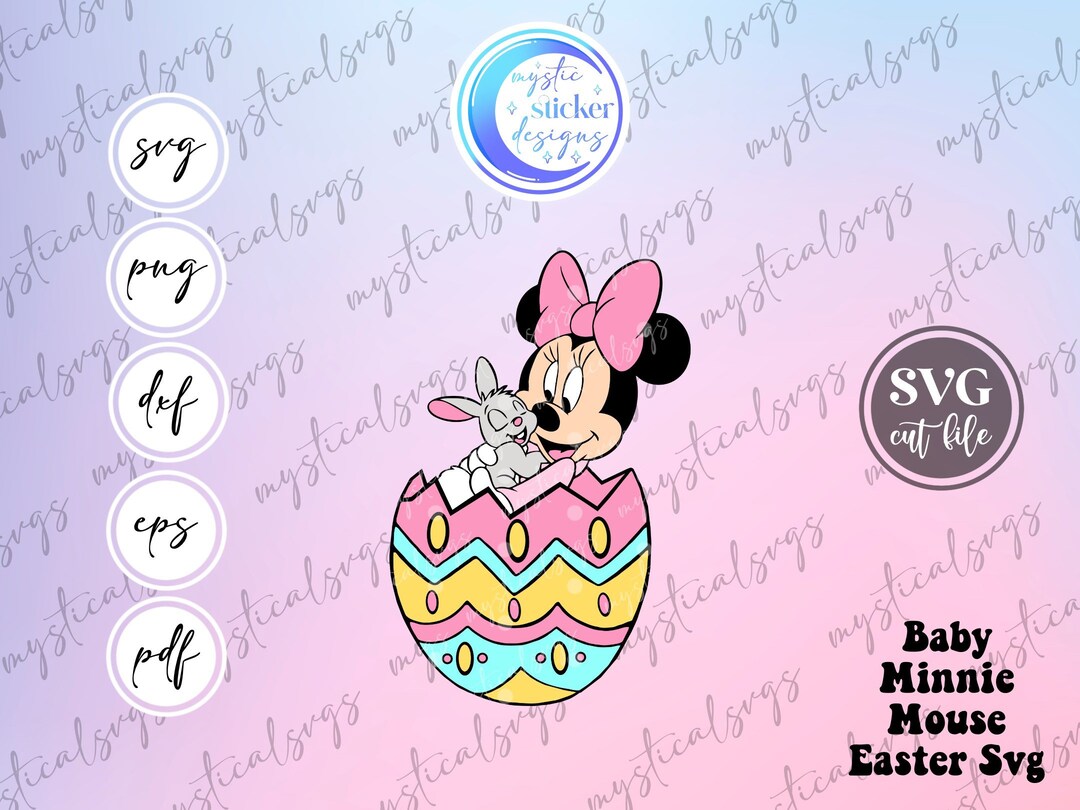 Easter Mouse Egg Svg Png, Happy Easter Svg, Layered Easter Svg Files ...