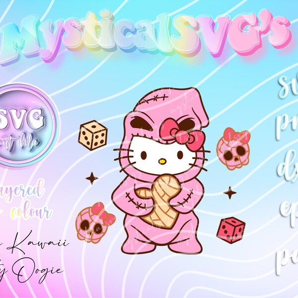 Kitty Concha Svg Etsy 4735