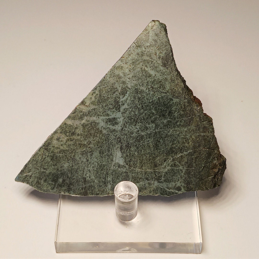 Very Rare Blue Green Jadeite Jade From Clear Creek California, 52g ...