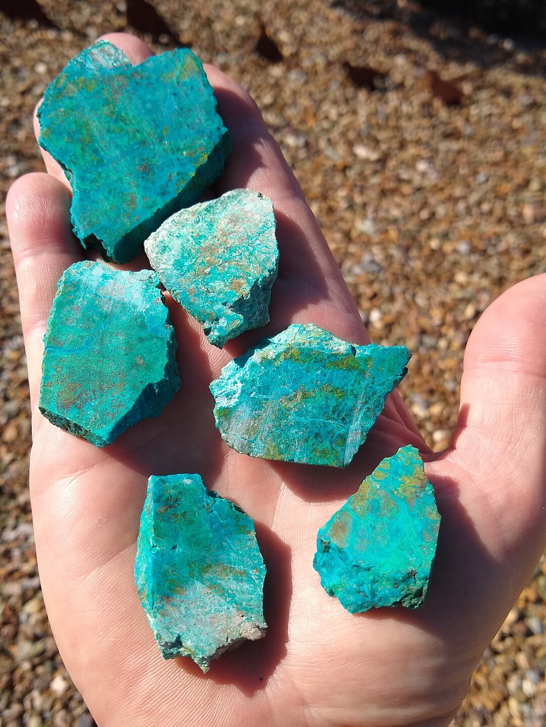 Shattuckite Slabs and Chunks for Lapidary 122g. Fantastic - Etsy