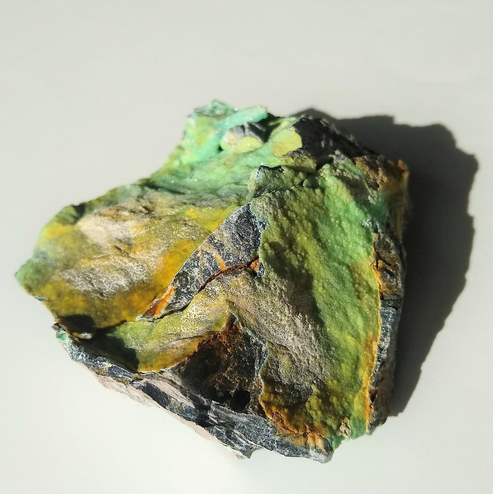 Exceptional Planerite With Crystals Covering the Entire Specimen. 253g ...