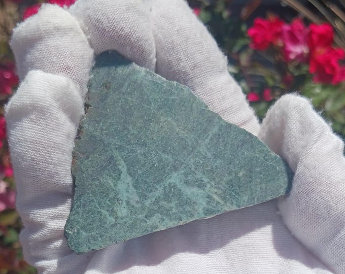 Very Rare Blue Green Jadeite Jade From Clear Creek California, 42g. A ...