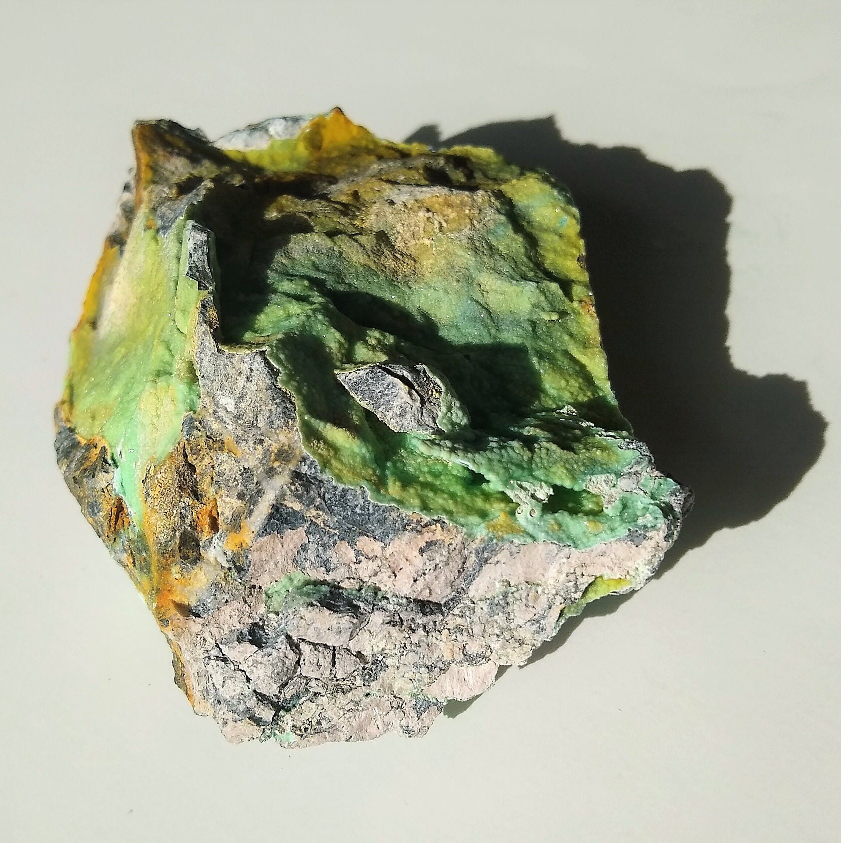 Exceptional Planerite With Crystals Covering the Entire Specimen. 253g ...