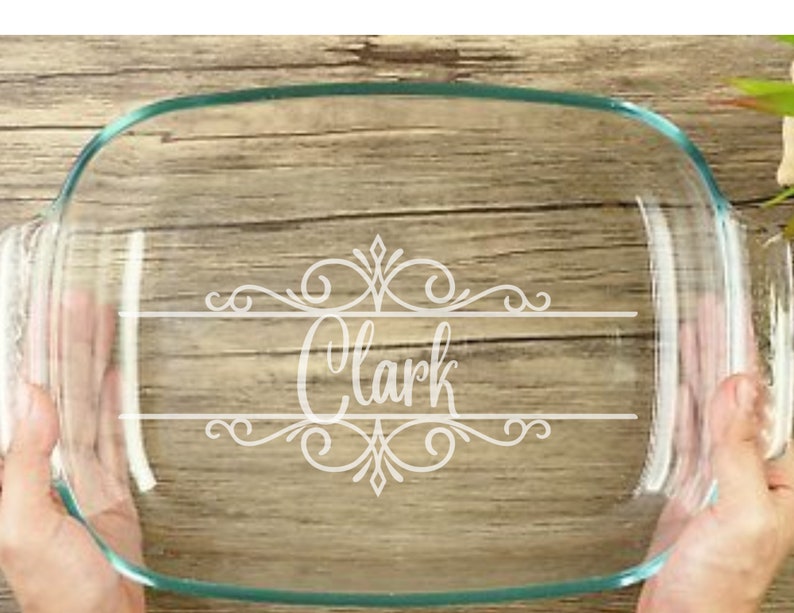 Pyrex Personalized Casserole Baking Dish. Great Gift for Anyone, Any ...