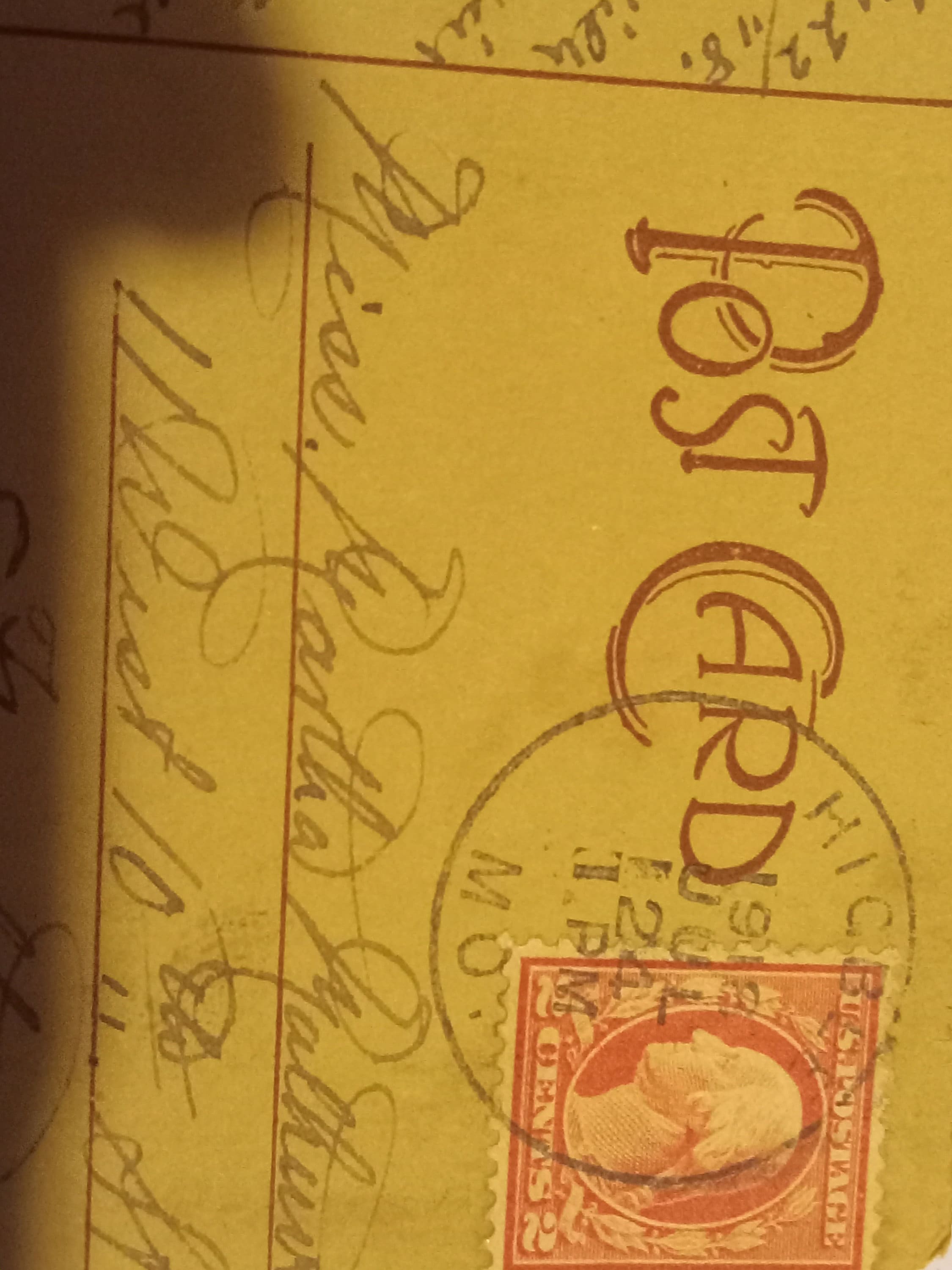 RARE POSTAGE STAMPS 5 Antique Postcards With Rare Stamps and One ...