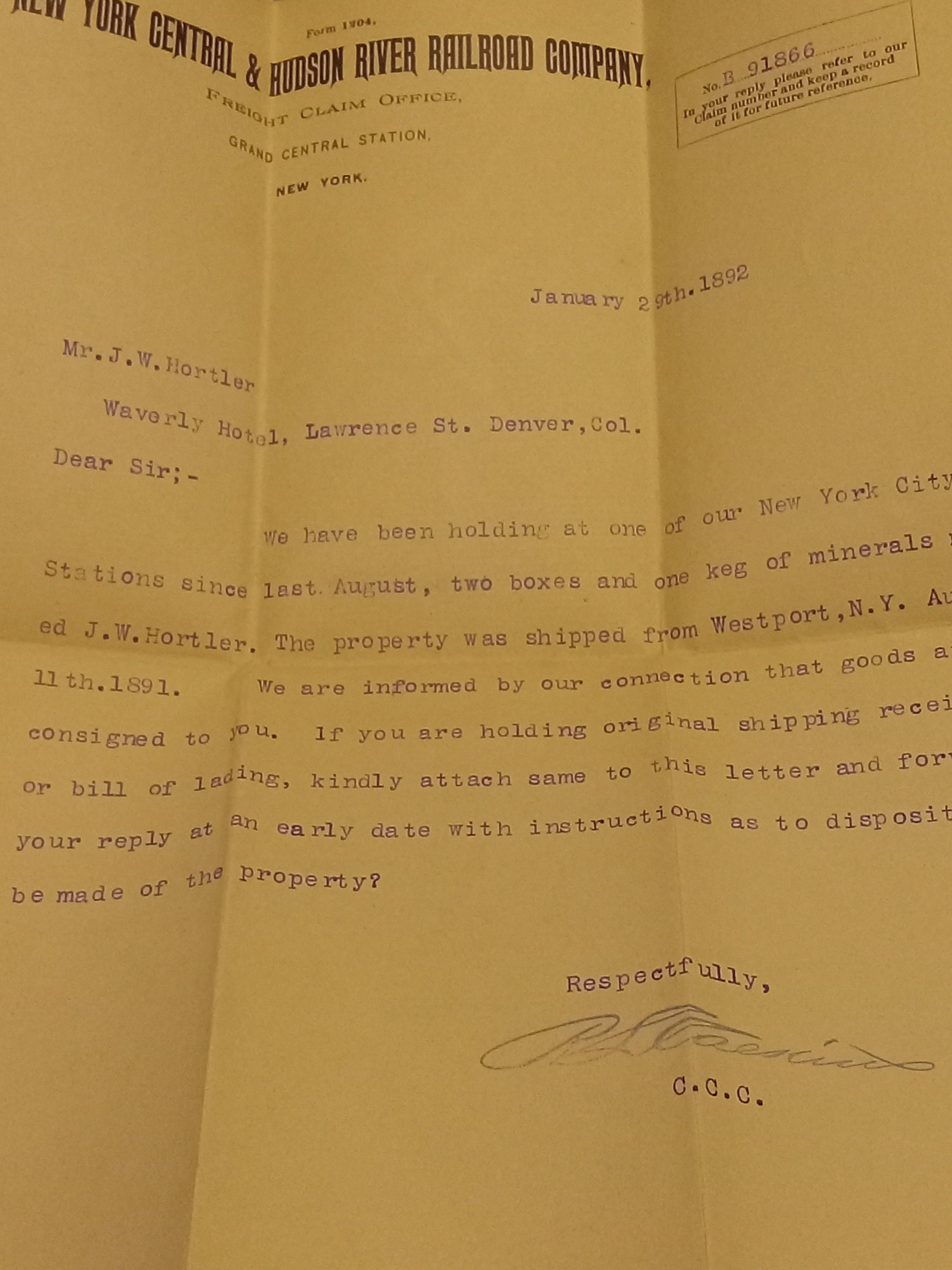 RARE! One of a Kind Own a Piece of History. 1892 Letter and Envelope ...