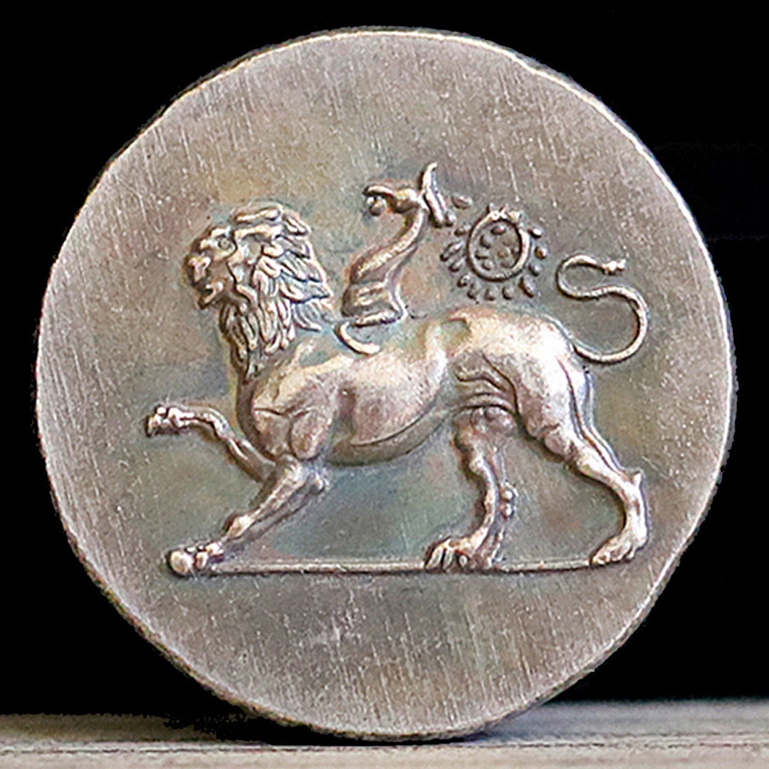 400-323 BC Ancient Greek Coin Chimera and Dove - Silver Plated Stater ...