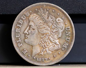 Pattern 1877 Phrygian Cap Half Dollar Silver Plated Coin Circulated - Etsy