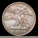 1837 Feuchtwanger Three Cent Eagle Silver Plated Coin - Circulated - Etsy