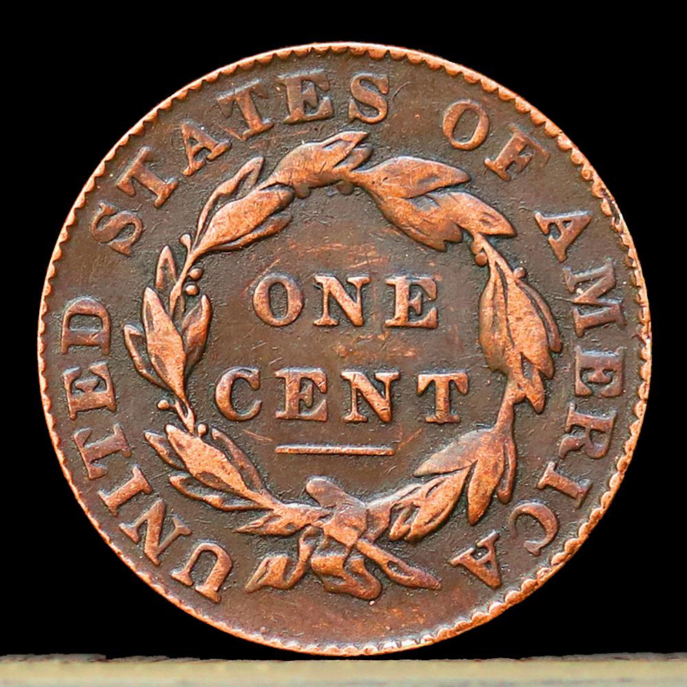 1824 Coronet Head Large Cent Copper Coin - Circulated - Etsy