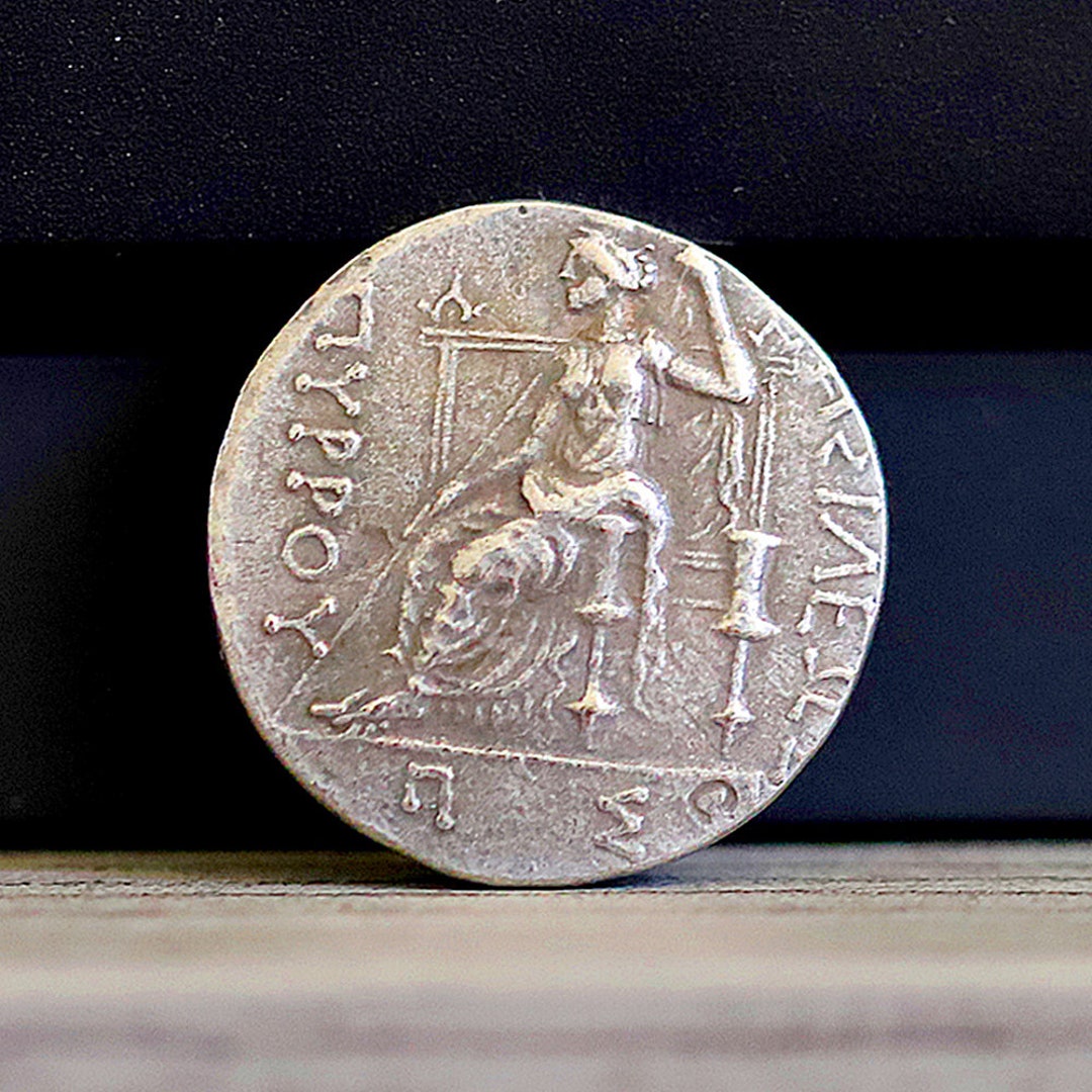 295-272 BC Ancient Greek Coin Zeus and Dione Silver - Etsy