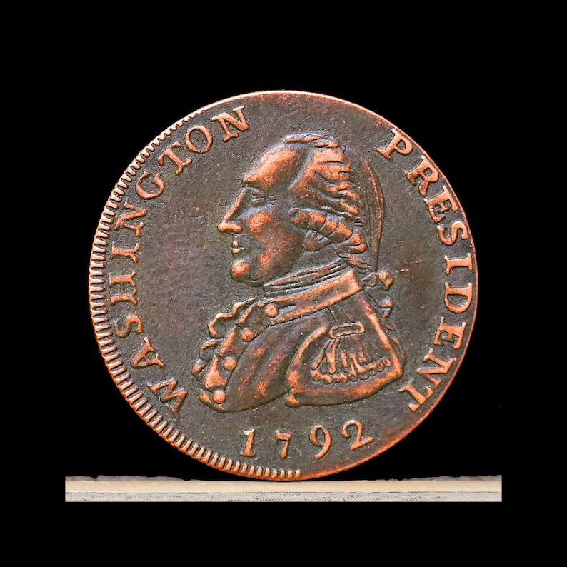 1792 Washington President General Reverse Cent Copper Novelty Coin ...