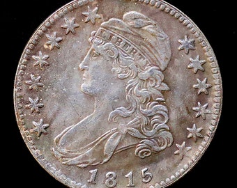 Pattern 1869 Liberty Head Standard Half Dollar Type 1 Silver Plated ...