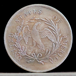 1795 Draped Bust Dollar Small Eagle Silver Plated Coin Circulated - Etsy