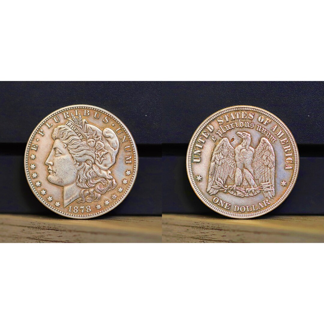 Pattern 1878 Morgan Dollar Silver Plated Coin Circulated - Etsy UK