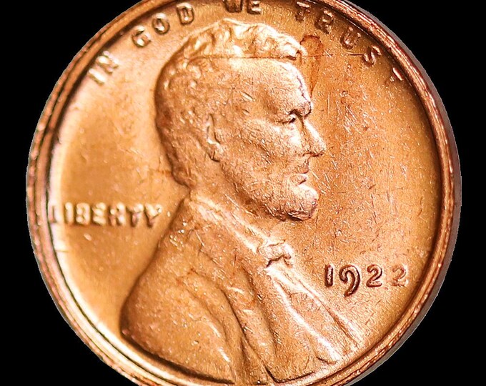 1922 No D Lincoln Wheat Cent Copper Coin - Uncirculated - Etsy