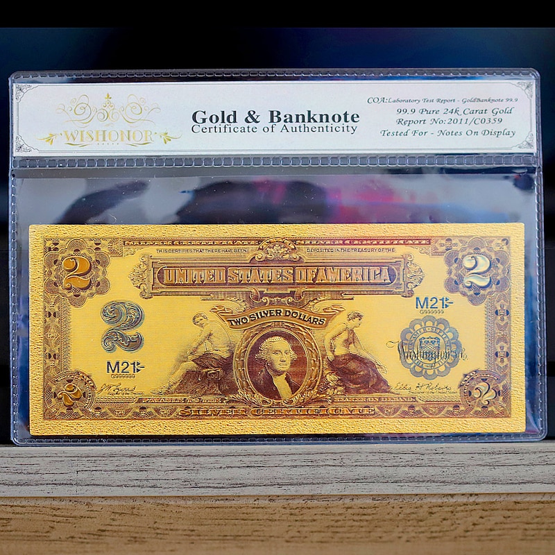 Silver Certificate Dollar Bill - Etsy