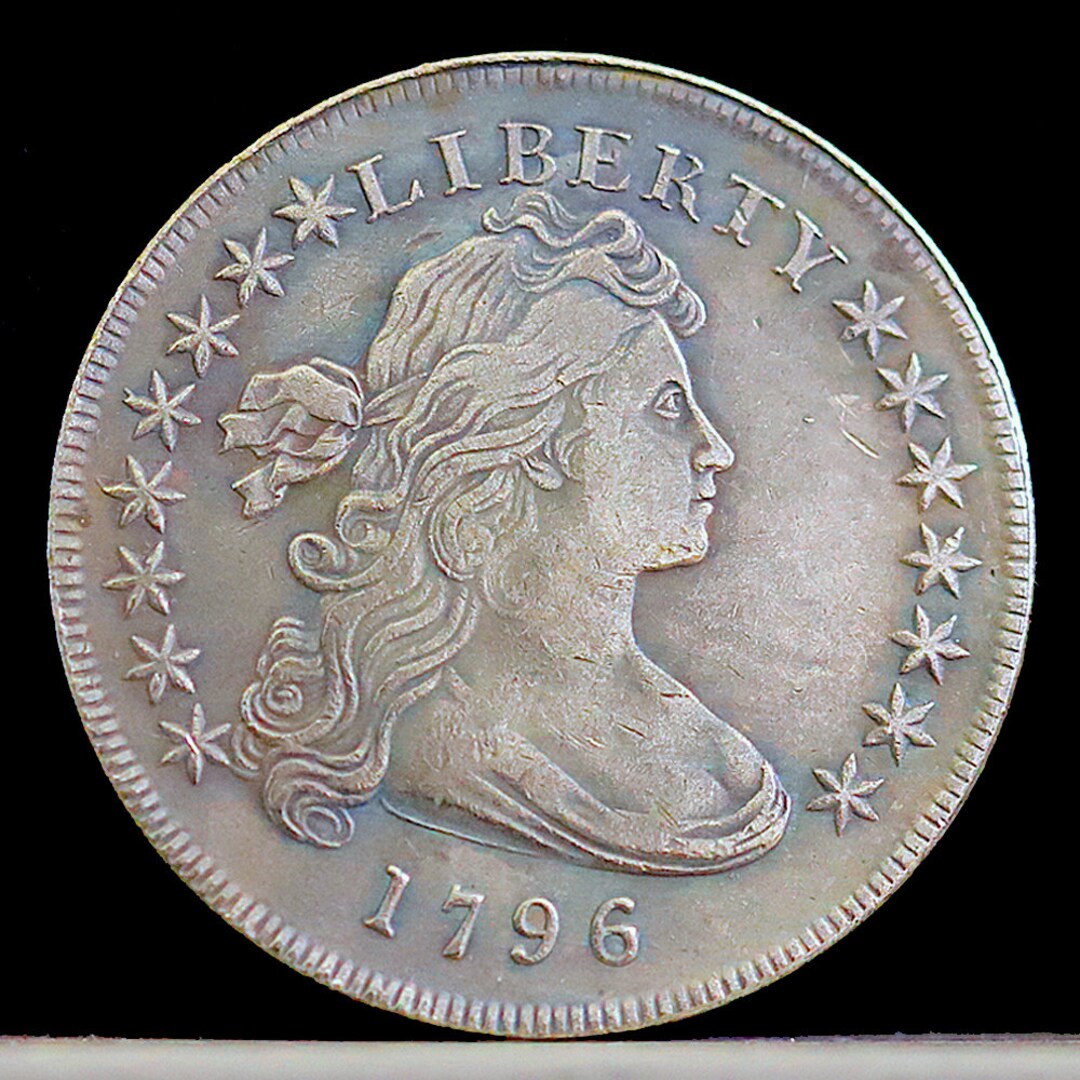 1796 Draped Bust Dollar Small Eagle Silver Plated Coin Circulated - Etsy
