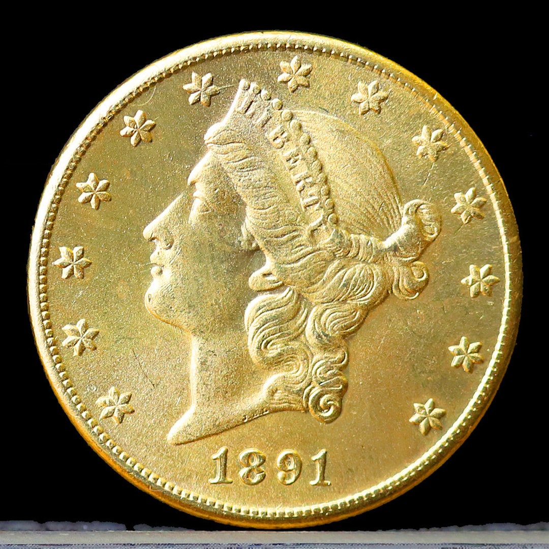 1891-CC Twenty Dollar Liberty Double Eagle Gold Plated Coin - Etsy
