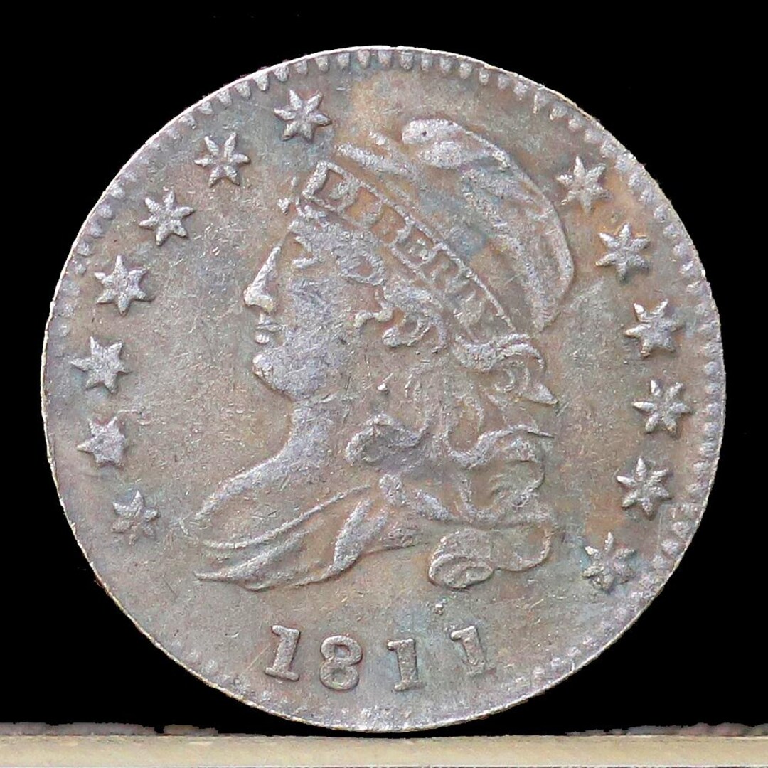 1811 Capped Bust Dime Silver Plated Coin - Circulated - Etsy