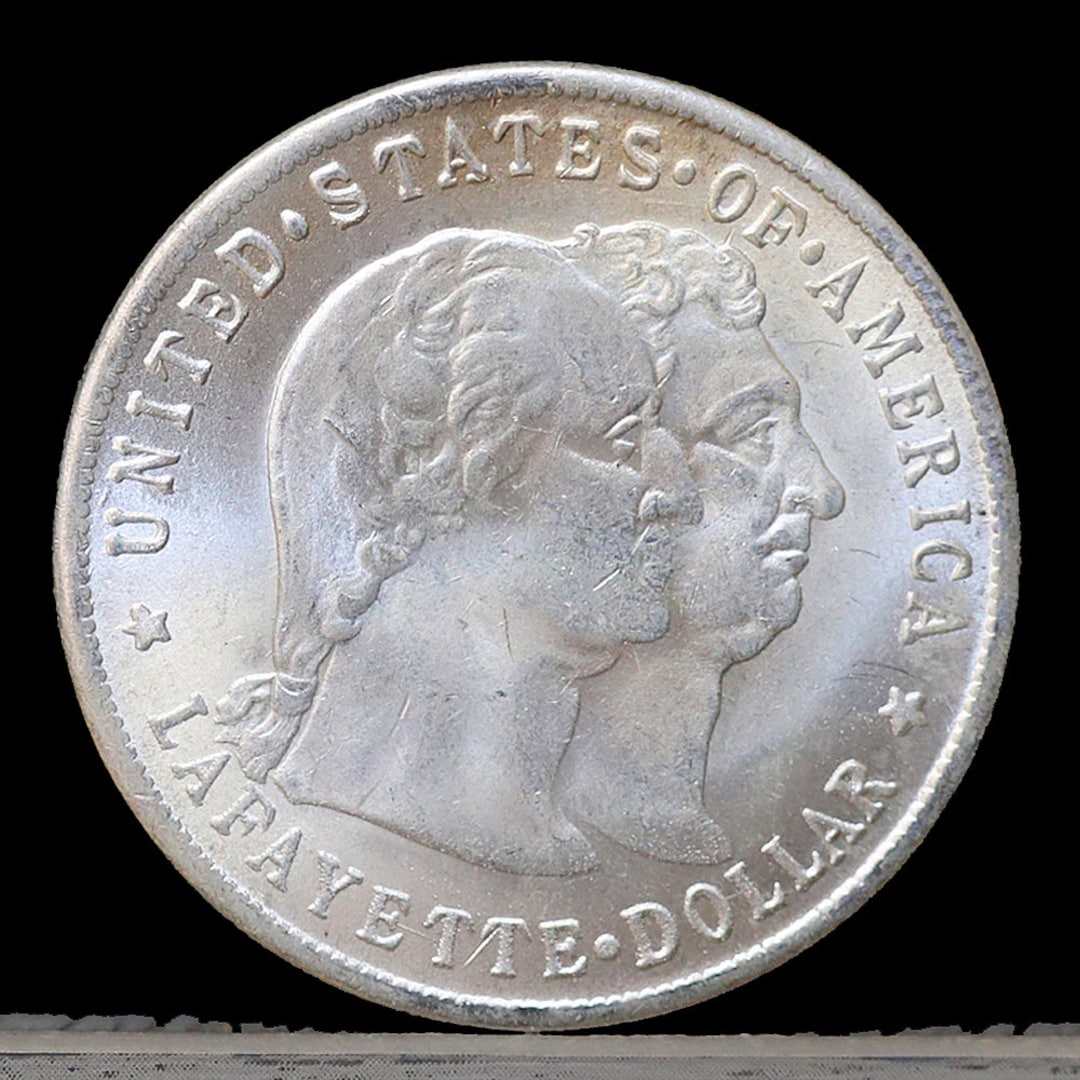 1900 Lafayette Commemorative Dollar Silver Plated Coin - Uncirculated ...