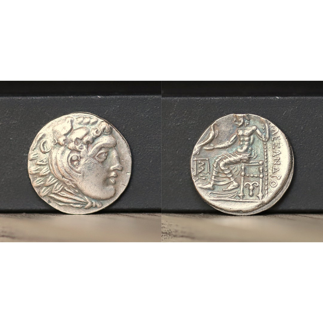 336-323 BC Small Ancient Greek Coin Alexander the Great Silver - Etsy