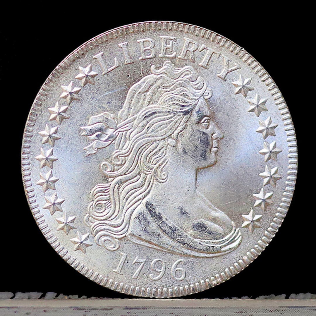 1796 Draped Bust Half Dollar Silver Plated Coin - Uncirculated - Etsy