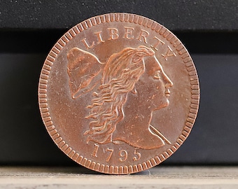 1795 Liberty Cap Half Cent Copper Coin Circulated - Etsy