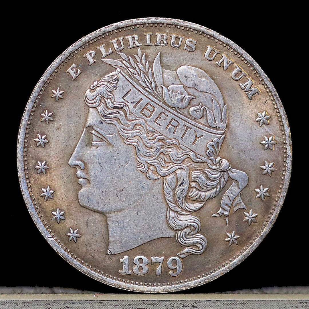 Pattern 1879 Goloid Metric Dollar Silver Plated Coin - Circulated - Etsy