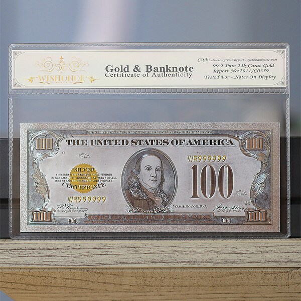 1928 100 Dollar Bill - Etsy