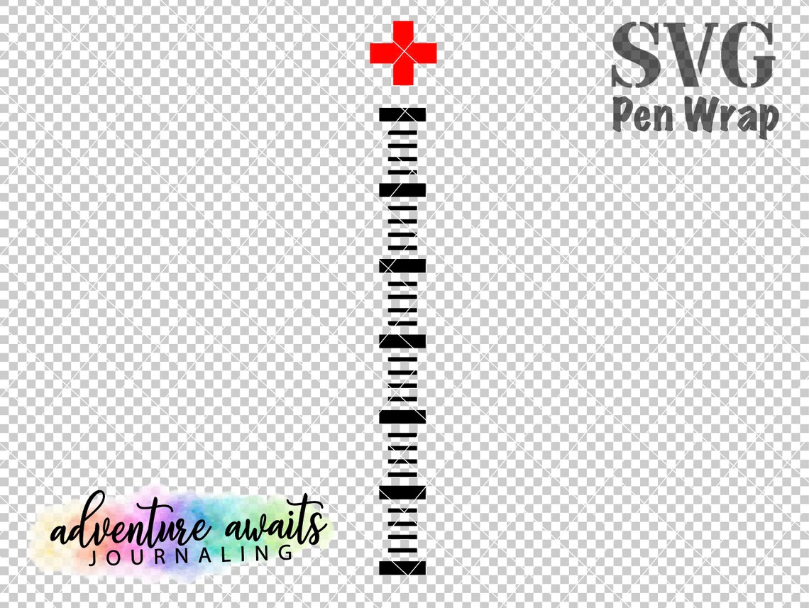 Syringe Pen Wrap SVG, Medical Pen Wrap SVG, Draw Blood Pen Wrap SVG - Etsy