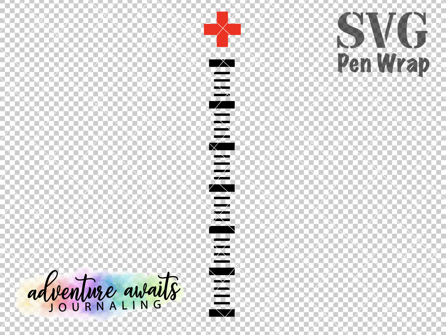 Syringe Pen Wrap SVG, Medical Pen Wrap SVG, Draw Blood Pen Wrap SVG - Etsy