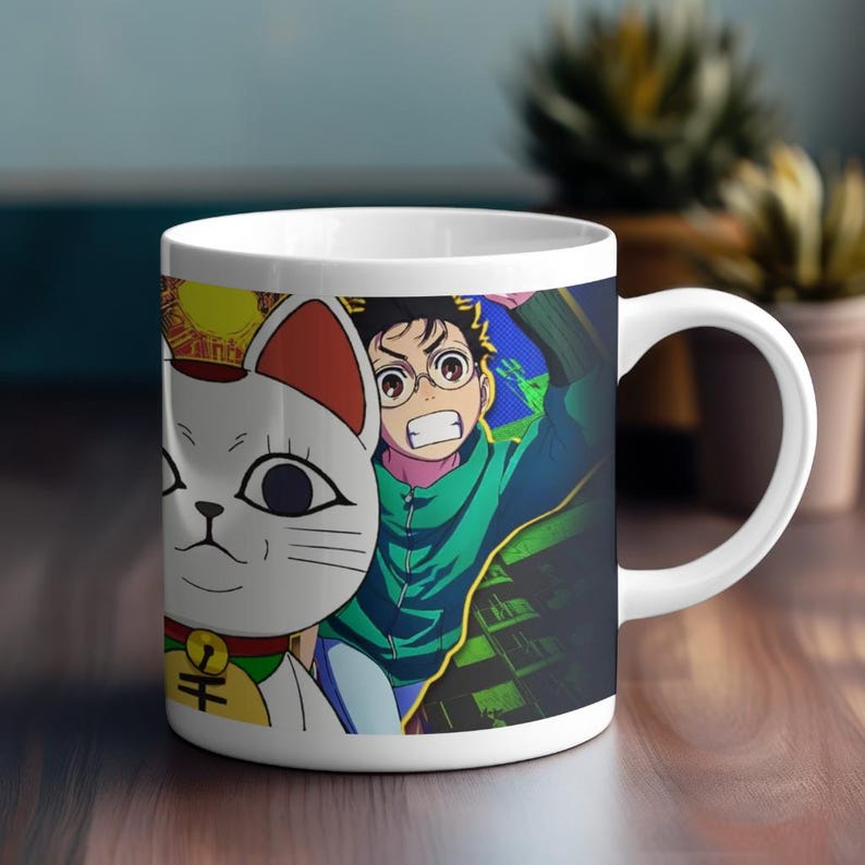 Dandadan Turbo Granny Cat Momo Okarun Anime Gift Cup Modern Anime Decor ...