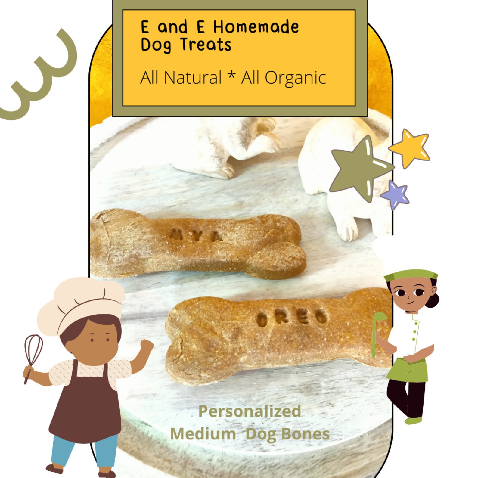 Personalized Dog Treats | Personalized Dog Bones | Dog Cookies ...