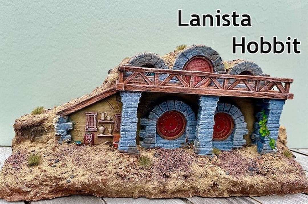 Gladiator Lanista Hobbit Hole | Halfling House | Fantasy Terrain ...