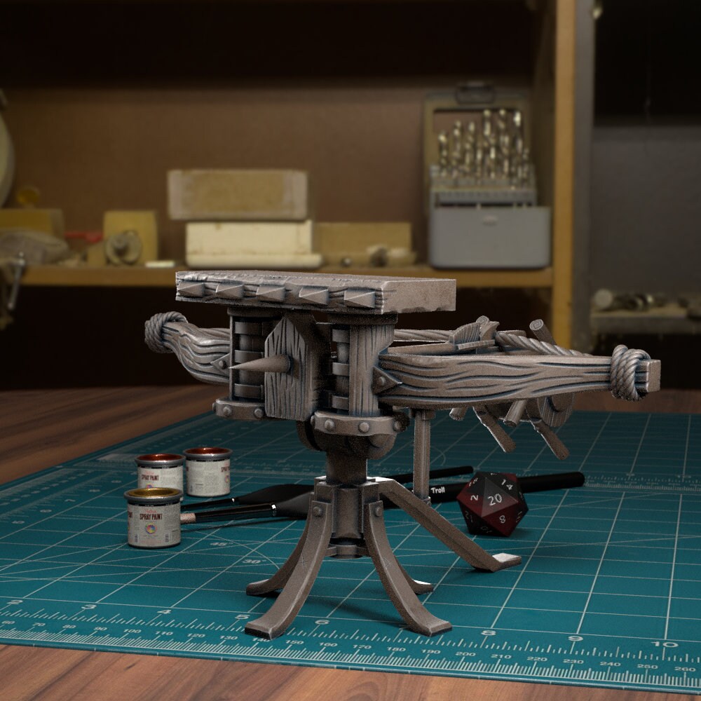 Ballista | D&D | Pathfinder | TTRPG | by Tytantroll Miniatures - Etsy